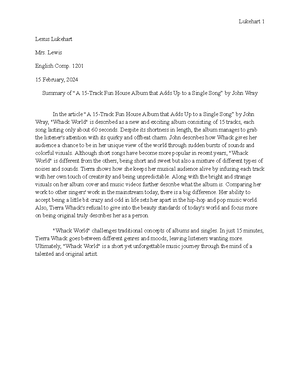 MLA9- Handout Winter 2022 - MLA 9 th Edition Handout As a citation ...