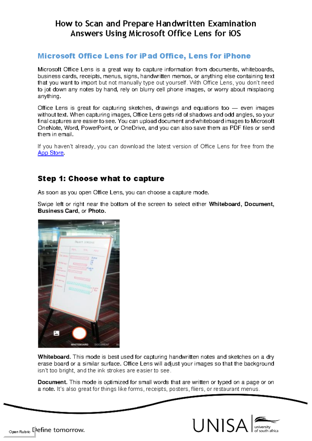 How to Scan & Prepare Handwritten Exam Answers with MS Office Lens (iOS ...