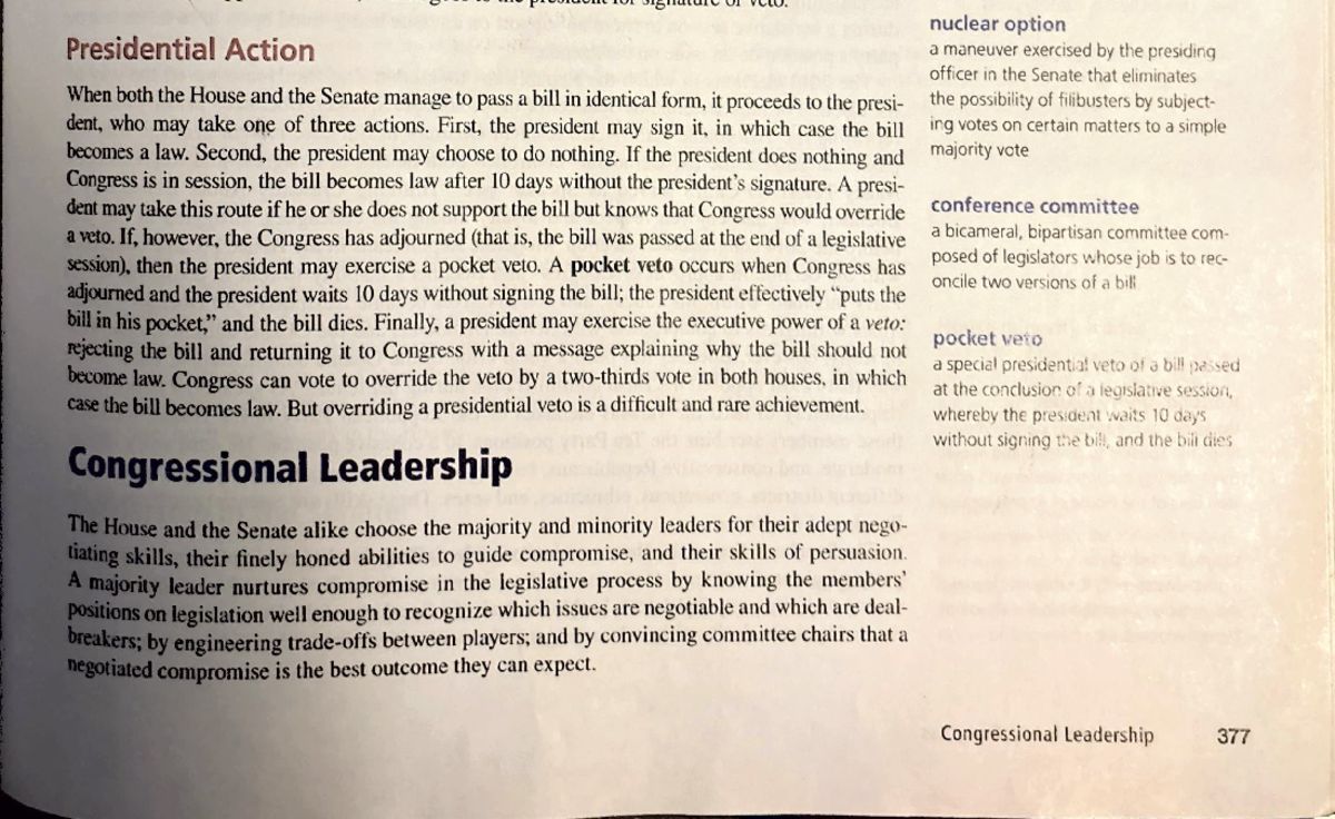 Congressional Leadership: Roles, Responsibilities, and Management ...