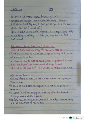 Grade 11 English HL Poetry Coursework: Analysis & Comparisons (2020 ...