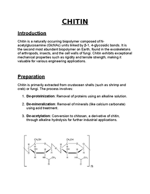 Cellulose - assignment - CELLULOSE Introduction Cellulose, the most abundant natural polymer on ...