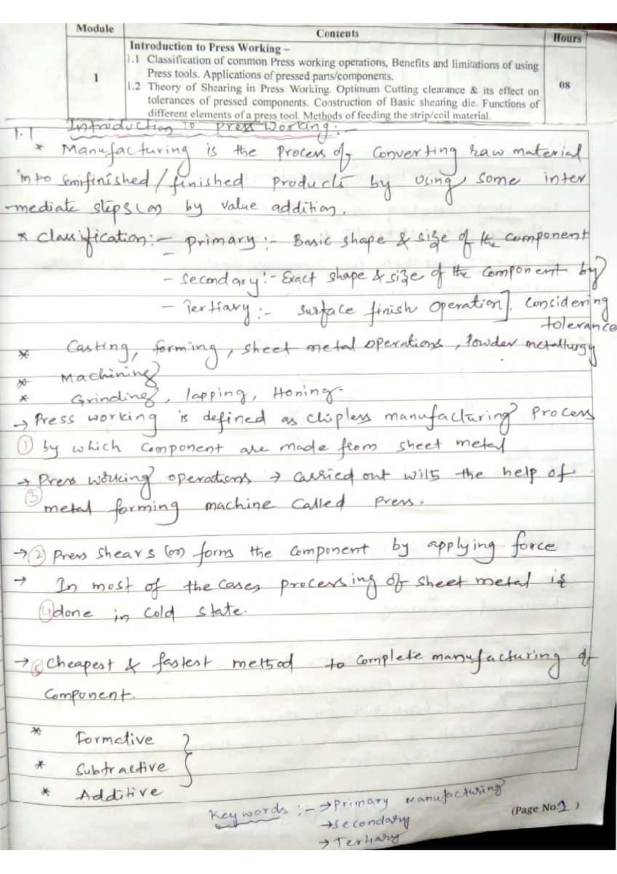 PTD 101 - Comprehensive Overview of Press Tool Design Concepts - Studocu