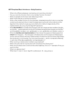 CSCI 235 Syllabus Spring 2023 2:3 - Course Grading: NOTE: MANY EXAM AND QUIZ QUESTIONS WILL BE ...