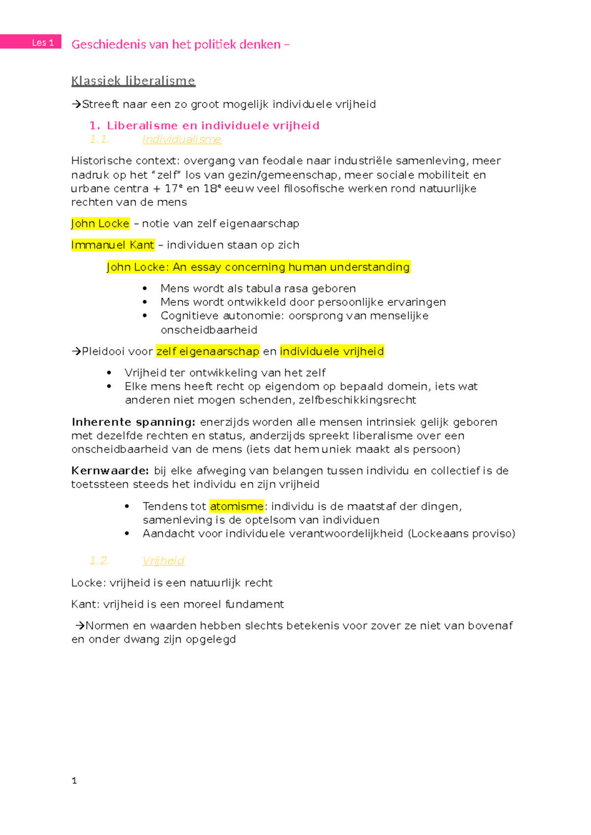 GPD Klassiek liberalisme: Geschiedenis van Politiek Denken en Vrijheid ...