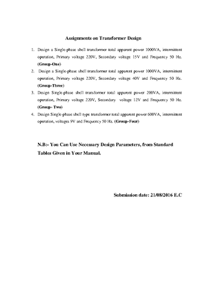 Design project report template - AN EXAMPLE FORMAT FOR DESIGN PROJECT ...