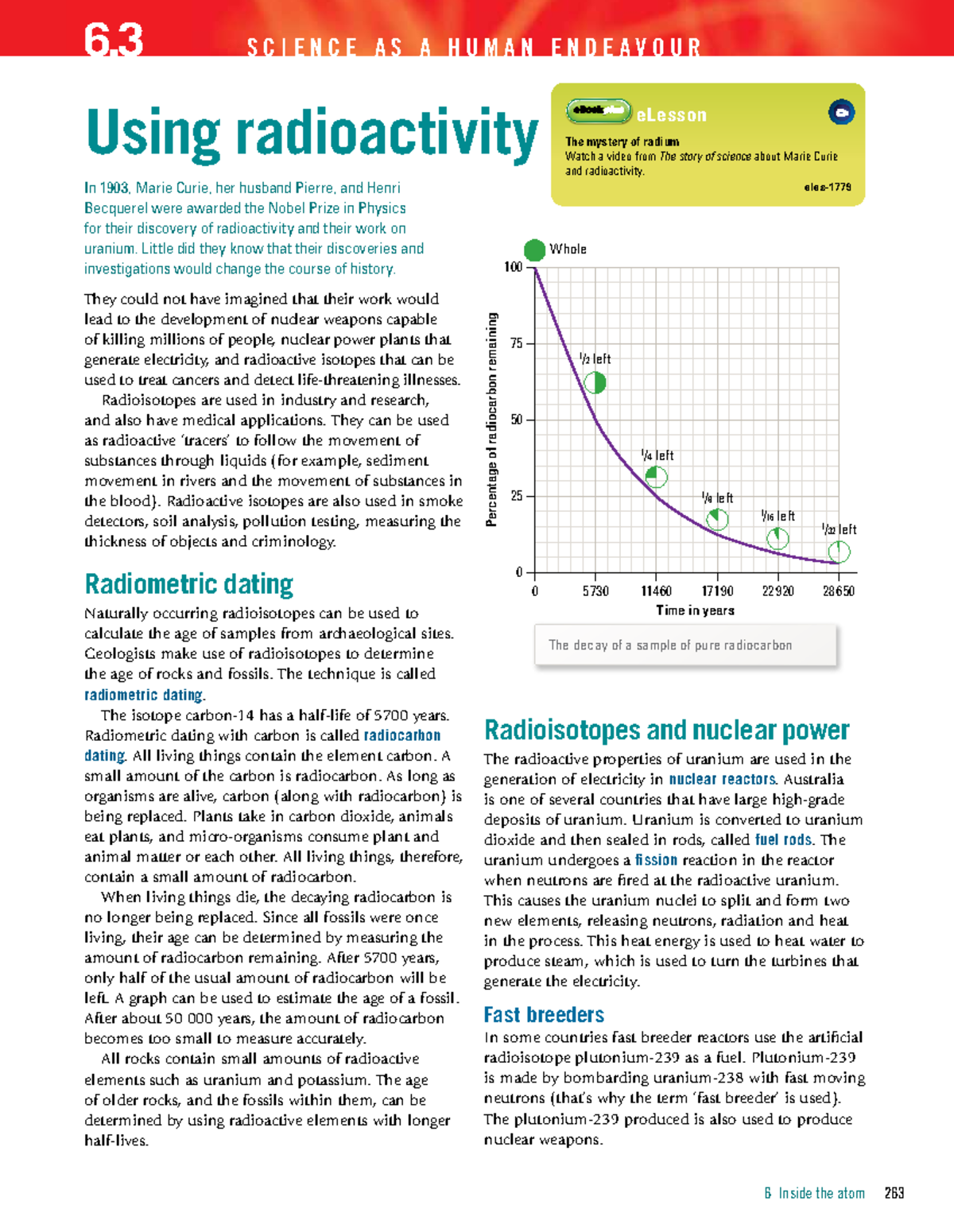 Radioactivity: Understanding Applications and Impacts in Science - Studocu