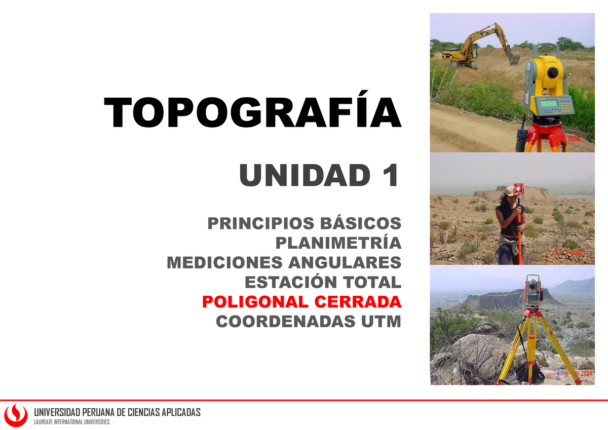 Poligonal Cerrada - topografía - básico - TOPOGRAFÍA UNIDAD 1 ...