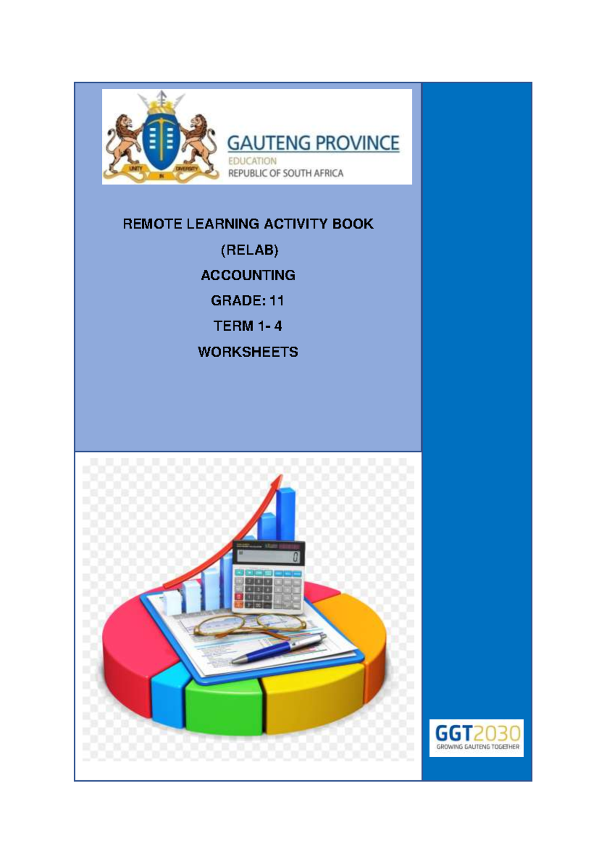 Accounting Grade 11 RELAB Worksheets & Activities for Term 1-4 - Studocu