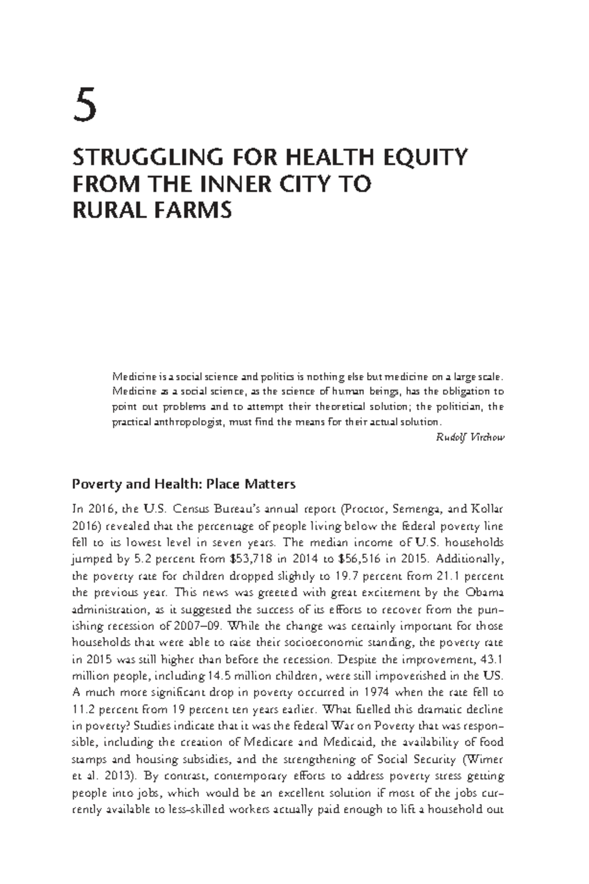 Social Justice and Health Equity: Insights from Urban to Rural Care - 5 ...