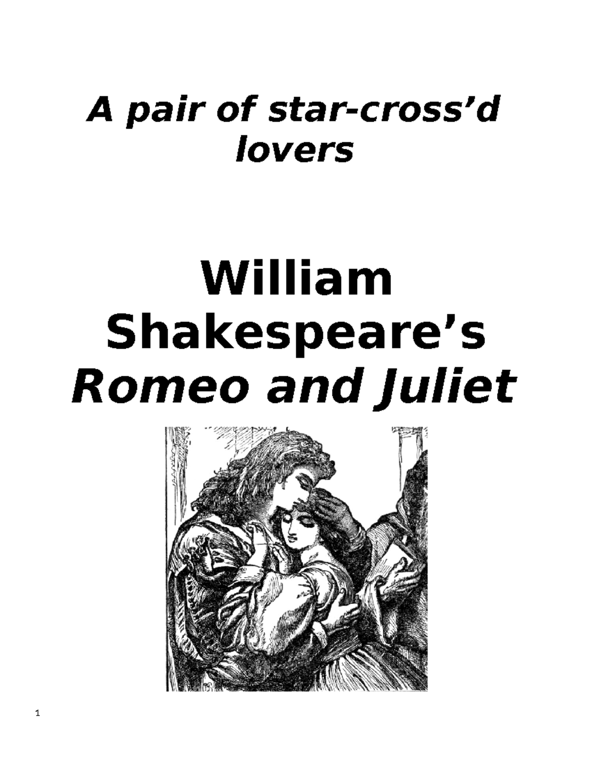 Romeo and Juliet (ENG 101) Study Guide: Key Facts & Analysis - Studocu