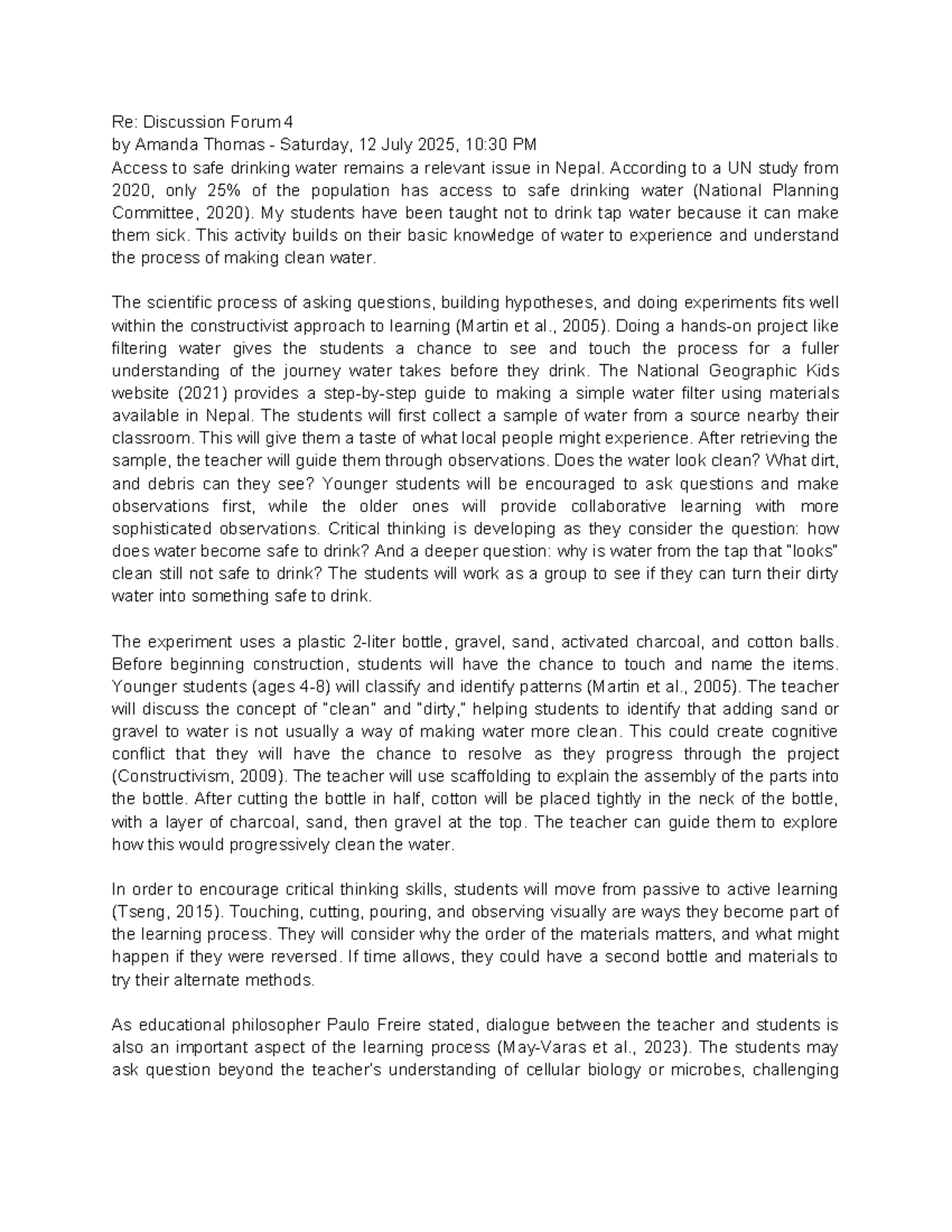 UNIT 4 - EDUC 5210: Constructivist Learning Activities and Strategies ...