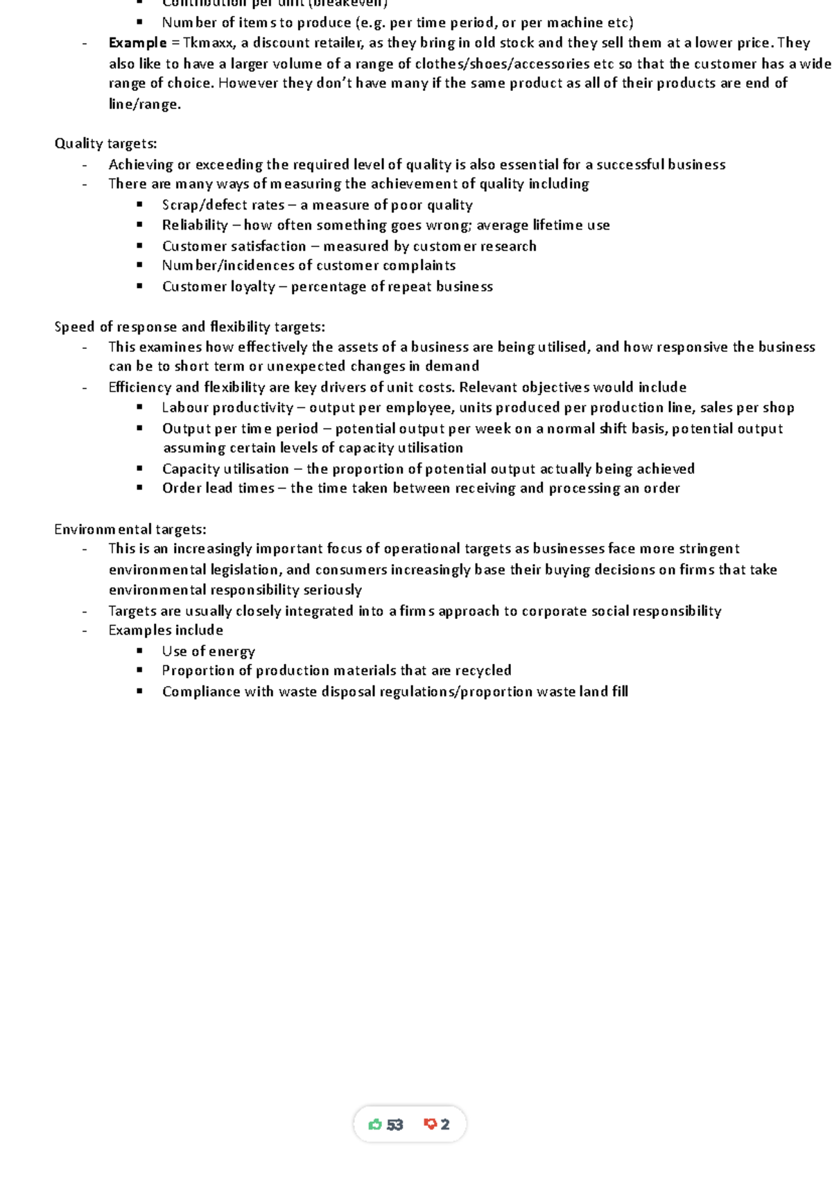 Complete-business-revision-notes-a-level-aqa - Contribution per unit ...