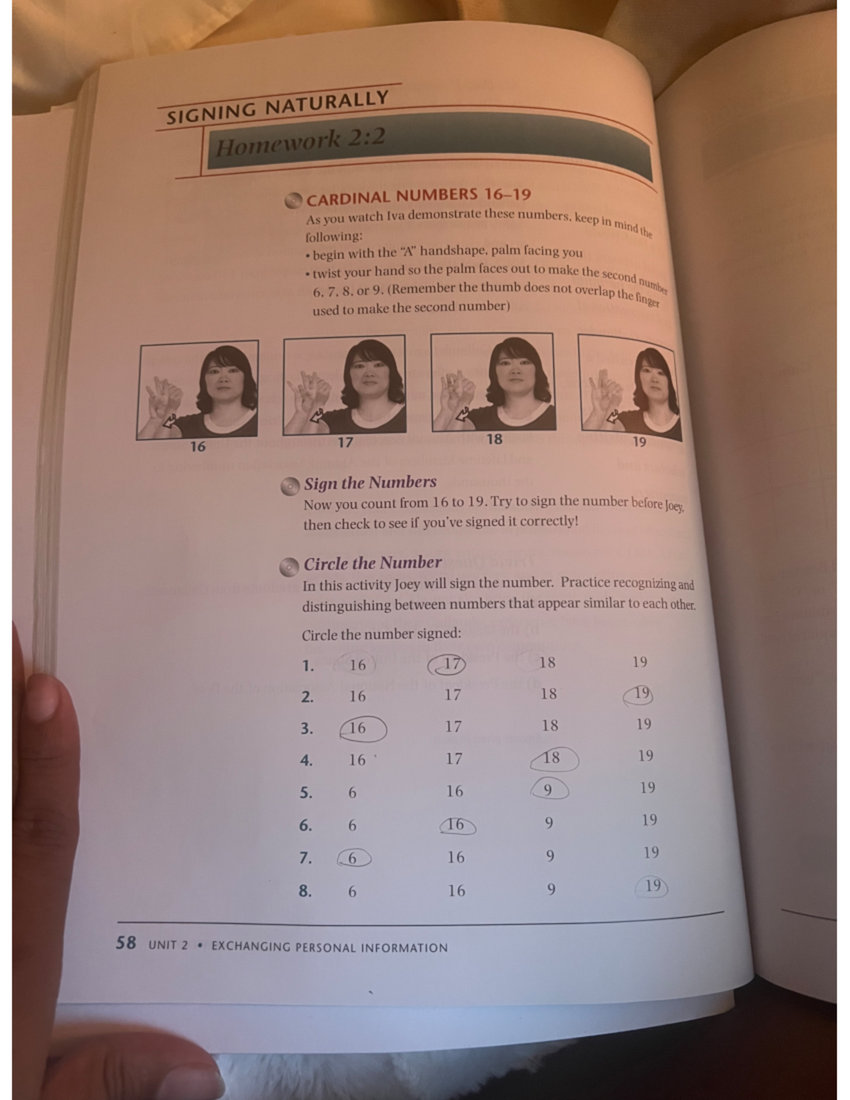 IMG 3825 - Sign Language Unit 1 Coursework - SIGNING NATURALLY Homework ...