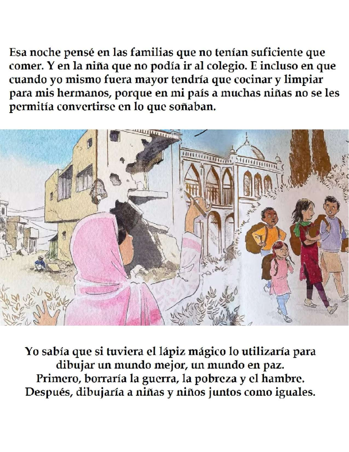 El lápiz mágico de Malala: Reflexiones sobre la educación y la igualdad ...