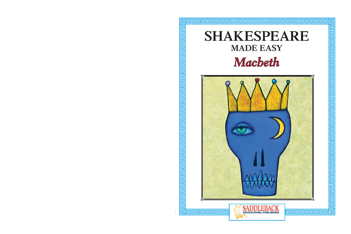 Shakespeare Made Easy: Macbeth Study Guide and Activities - Studocu