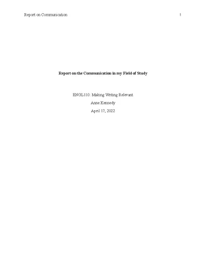 Informative Essay - Timothy Trokey - Military and Professional Bearing ...