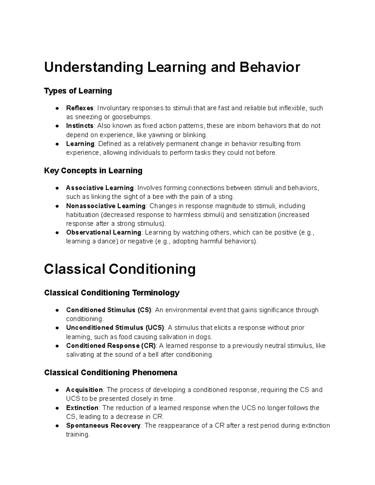 Understanding Learning and Behavior: Key Concepts & Applications ...