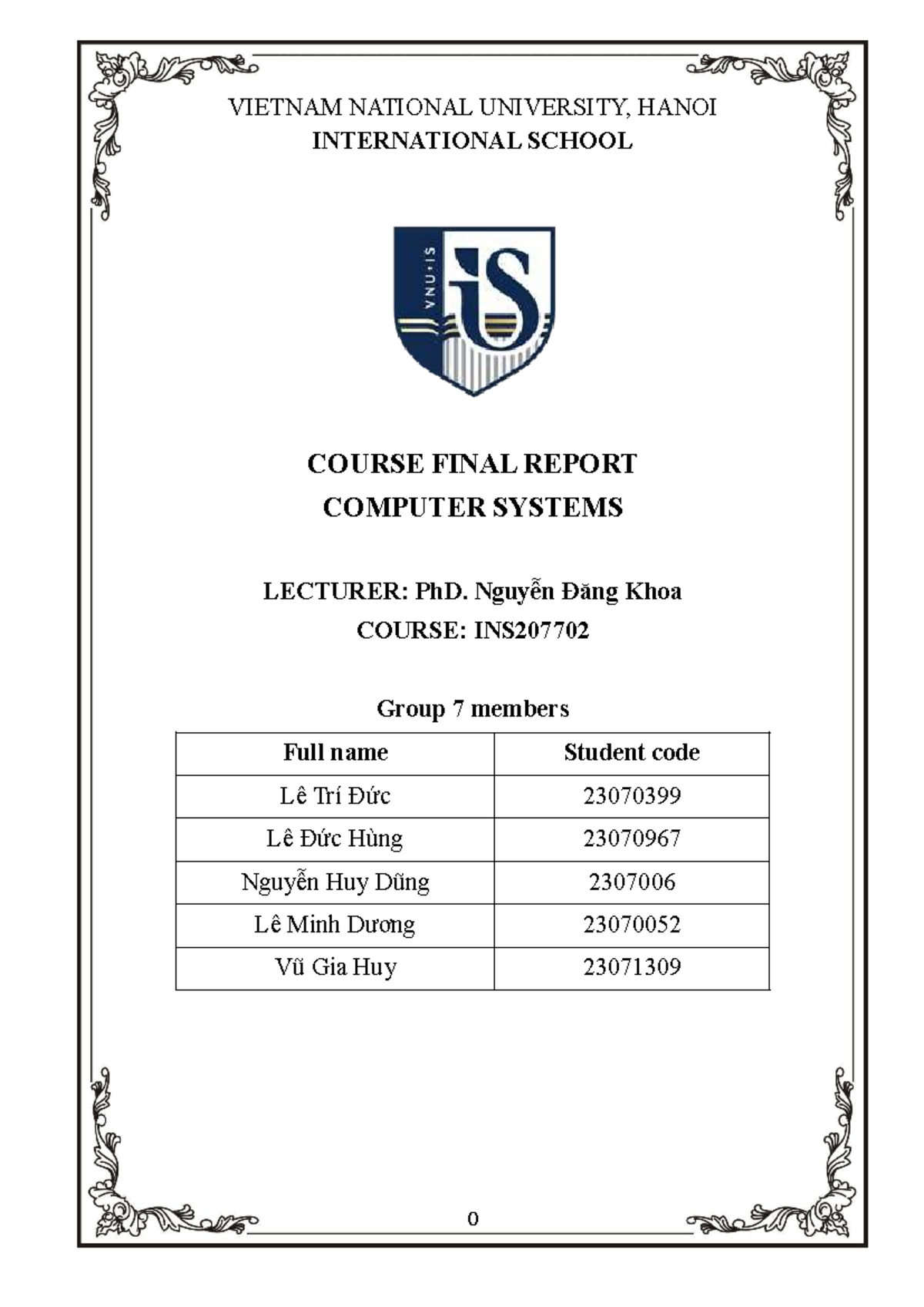 INS207702 Final Report: Development of a Radar System using Raspberry ...