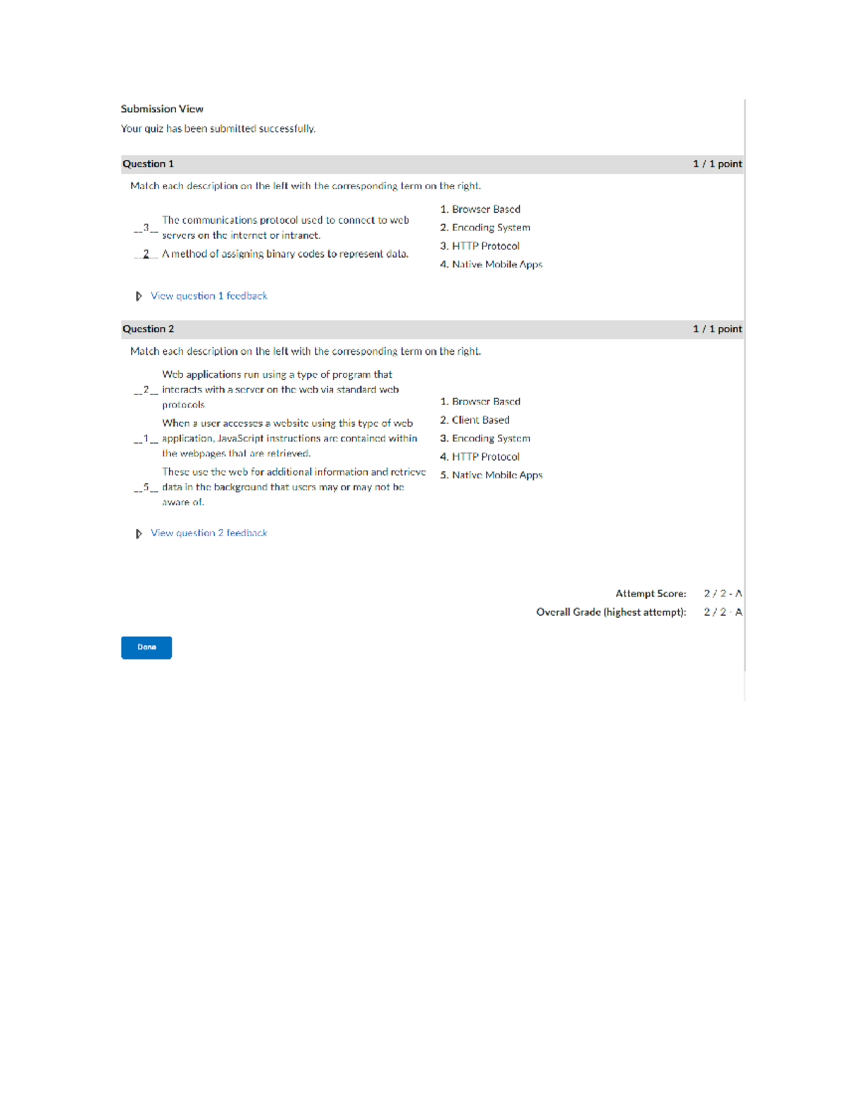 CYB-240 1-0 Non-graded Knowledge Check Overview - Studocu
