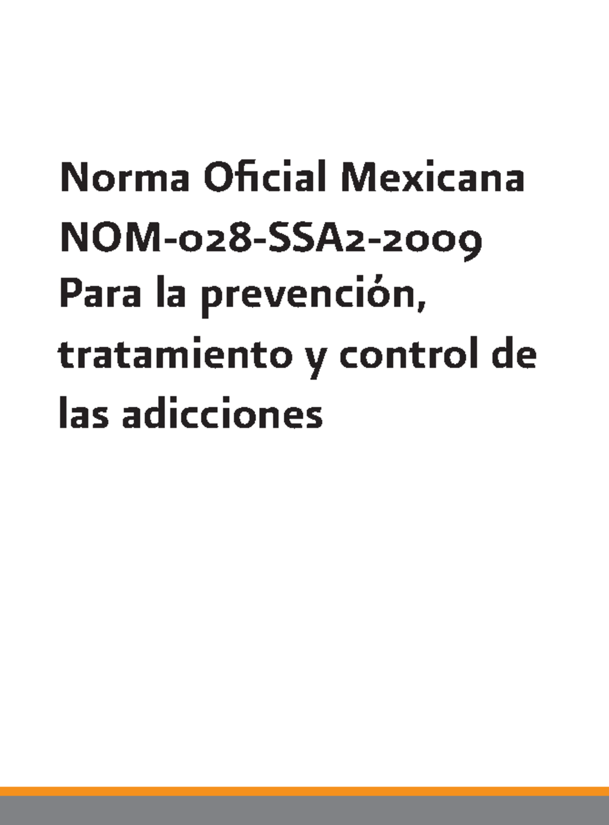 Norma Oficial Mexicana - NOM-028 01 - Norma Oficial Mexicana NOM-028 ...