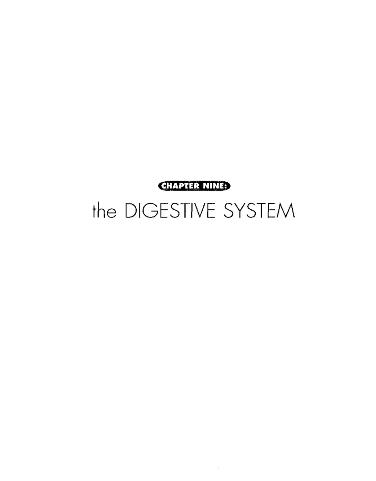 Anatomy Coloring workbook (Digestive system) - CHAPTER NINE: the ...