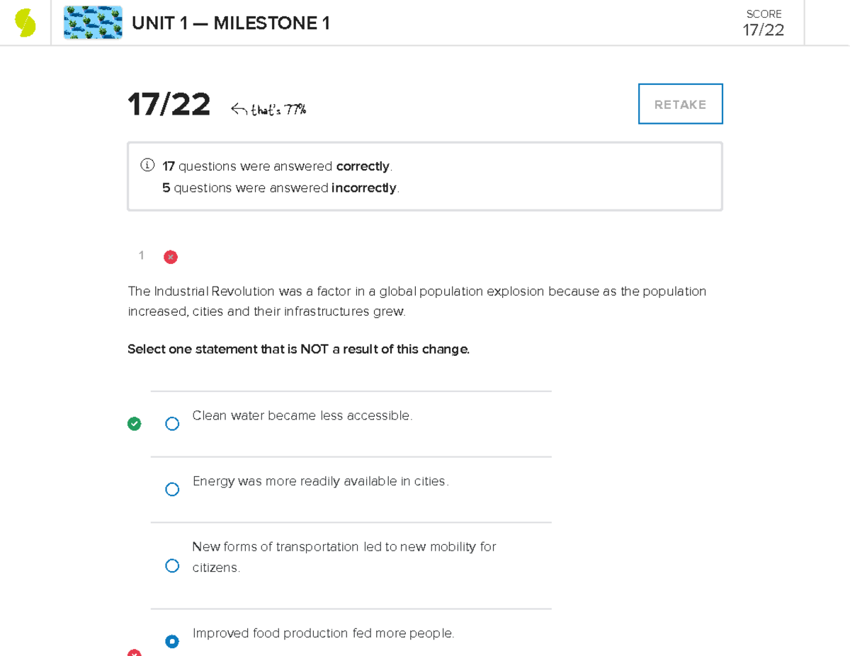 Sophia Welcome 1 - Practice Questions & Key Concepts Review - Studocu