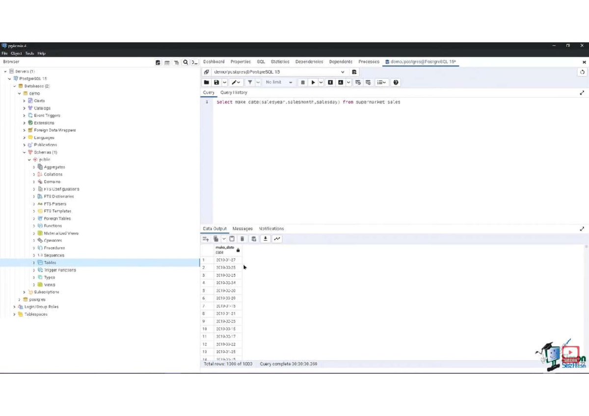 LT pgAdmin 4: SQL Tools & Dashboard Overview for PostgreSQL 15 - Studocu