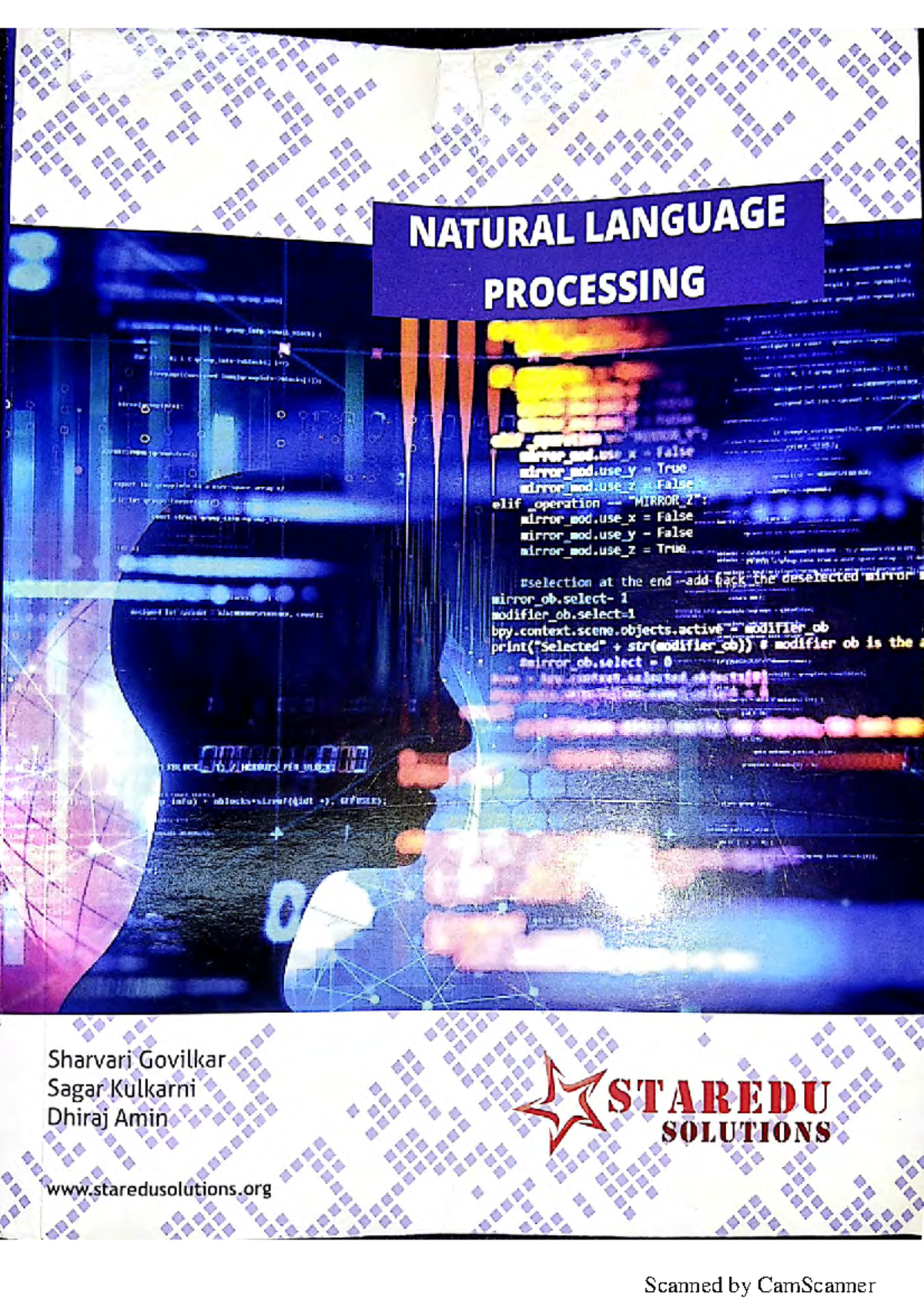 NLP - Star Edu cmp - This is nlp subject book for computer engineering ...