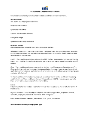 IT 140 Project 1 Design Document and Pseudocode - Step-by-step ...