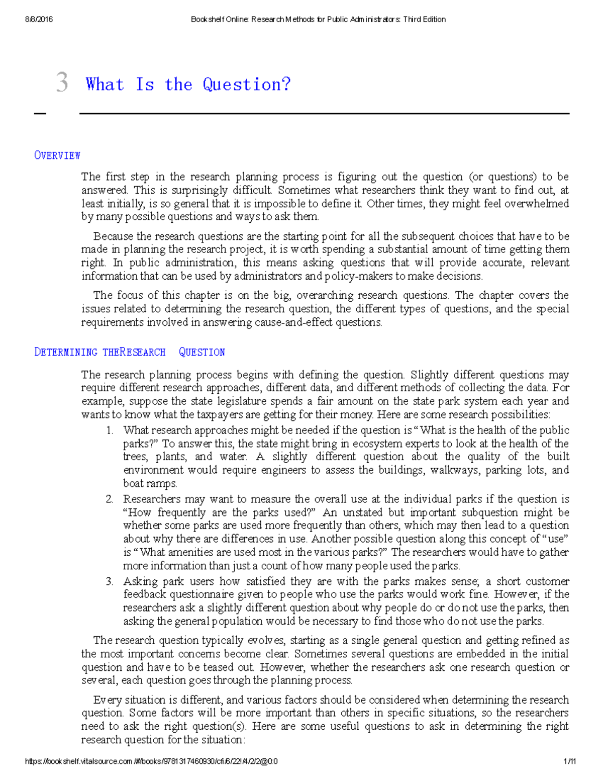 Johnson Chapter 3: Defining Research Questions in Public Admin - Studocu