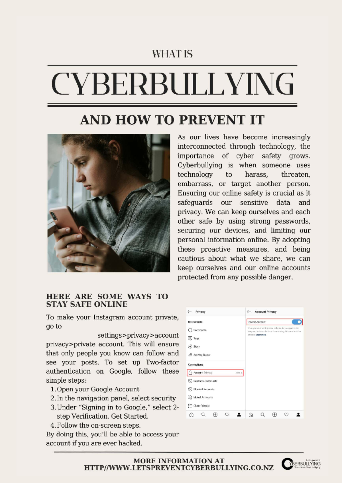 Cyberbullying: Understanding and Prevention Strategies - Studocu
