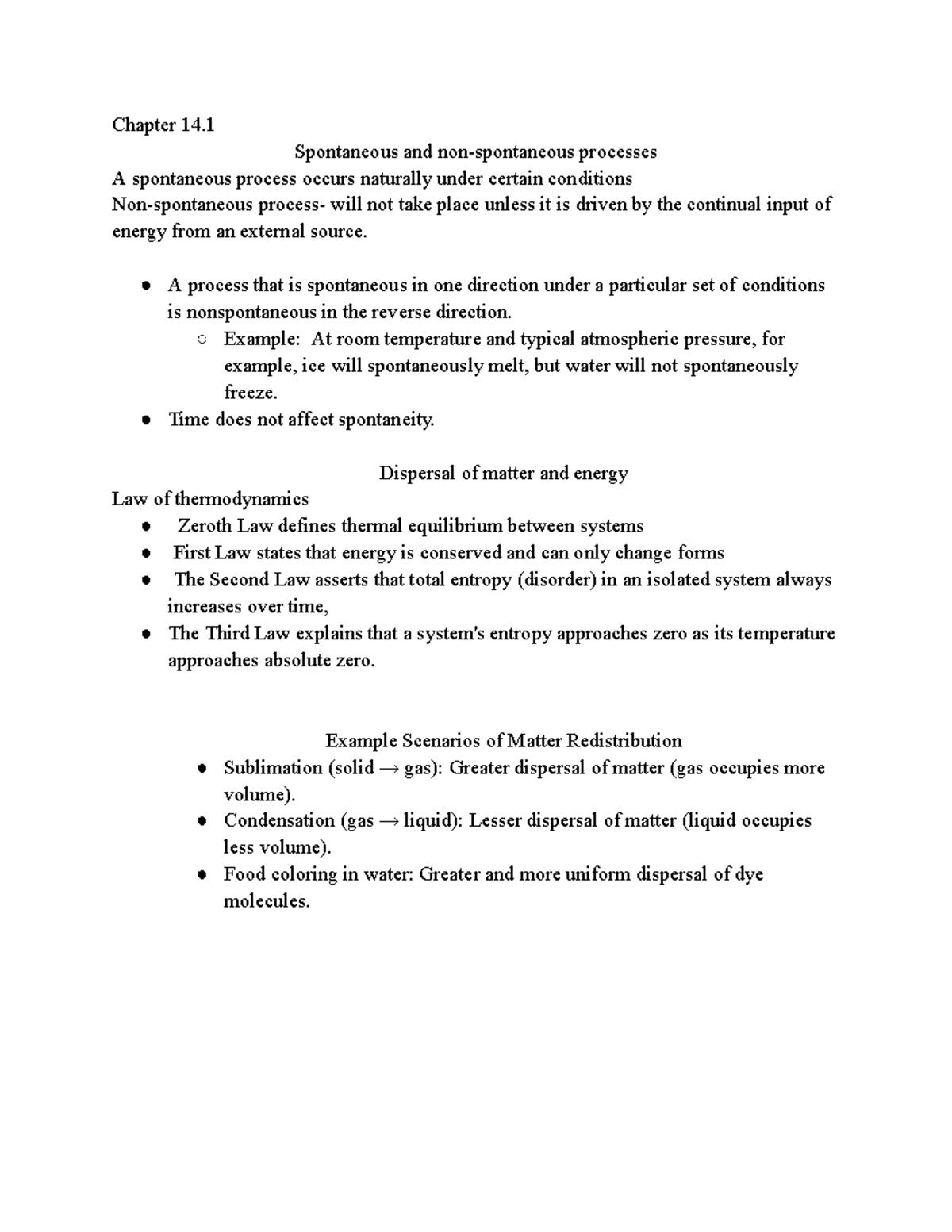 Gibbs Free Energy and Entropy: Spontaneity in Thermodynamics (CHEM 101 ...