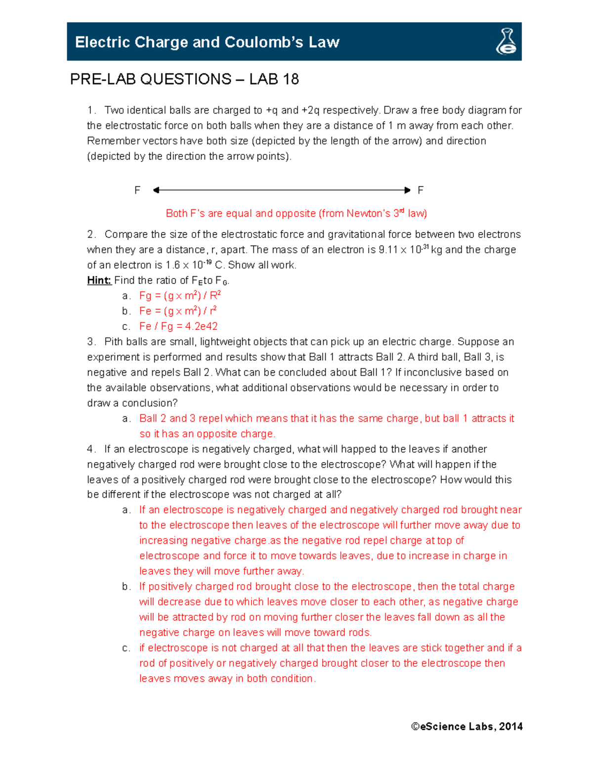 Lab 18 - Detailed eScience Lab Assignments with Answer Explanations ...