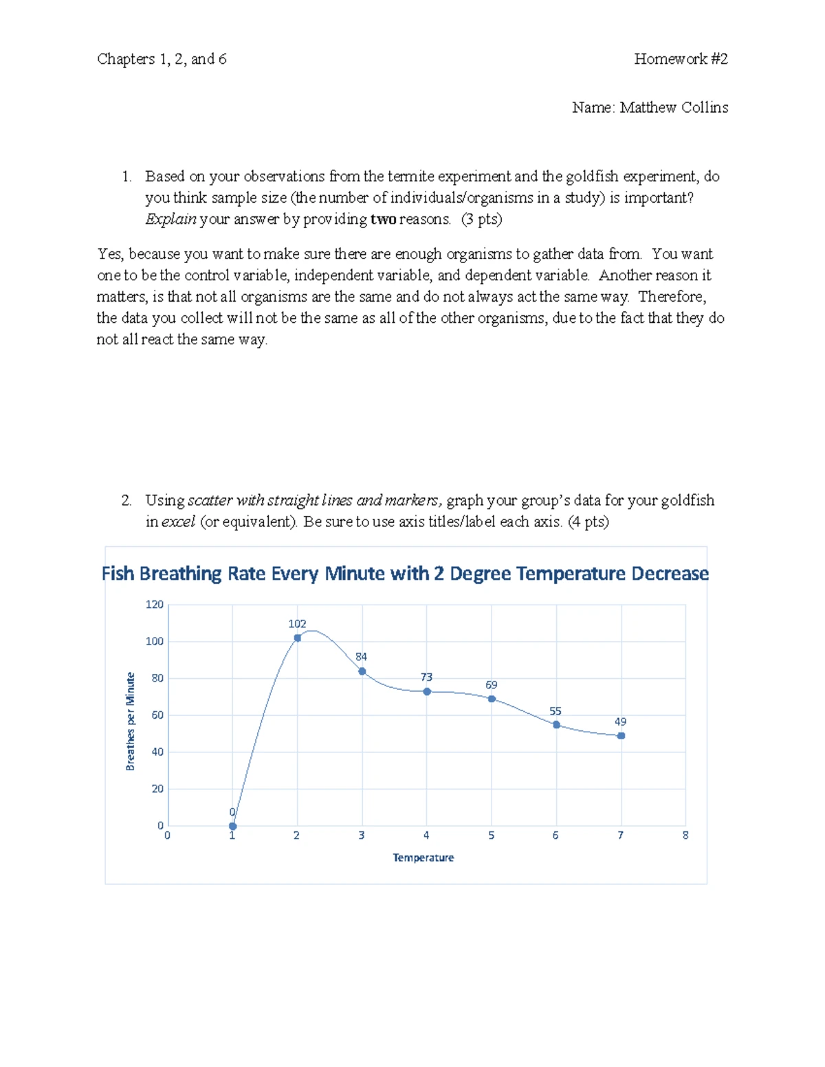 Report 1 bio ) (1) - moke up - Applying the Scientific Method: Pillbug ...