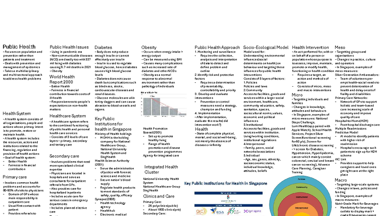 GEC1015 Public Health Overview: Systems, Issues, and Interventions ...