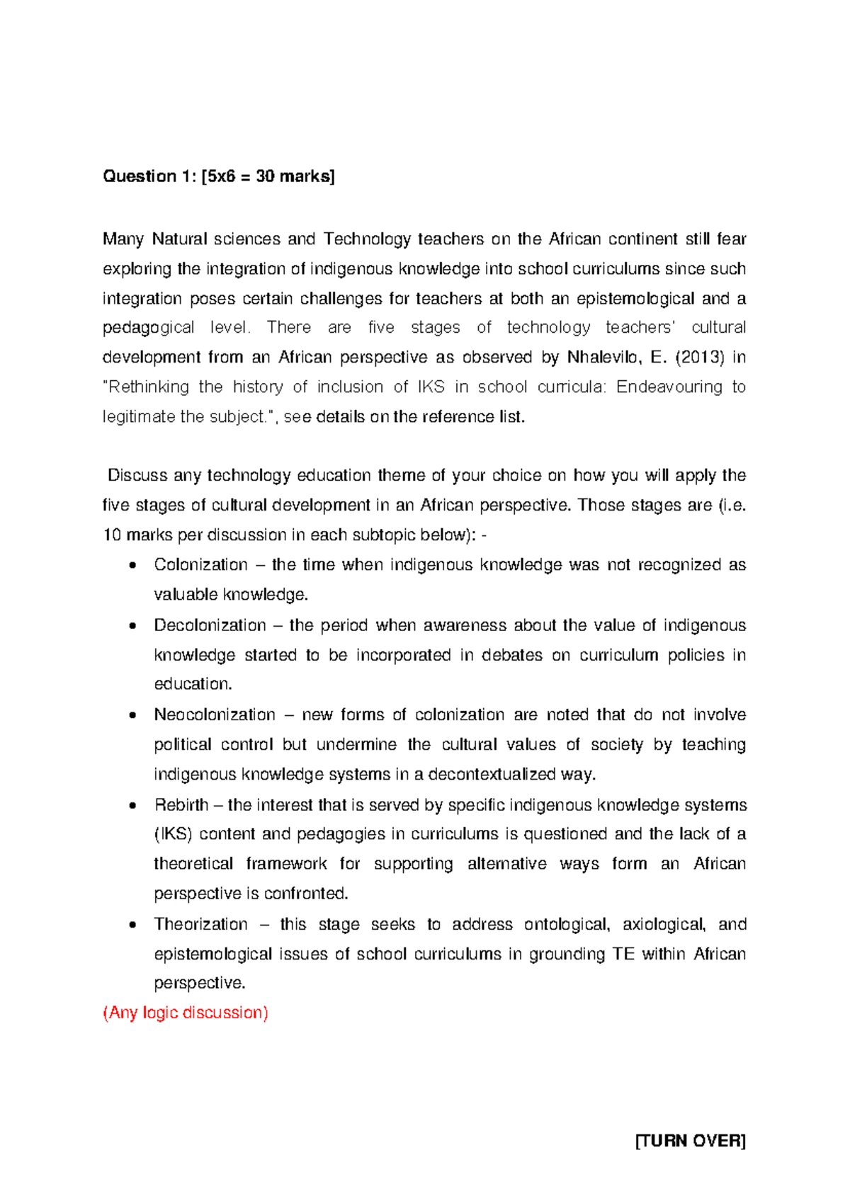 01: Sepedi Drama Evolution - Chapters 1-3 Analysis - Studocu