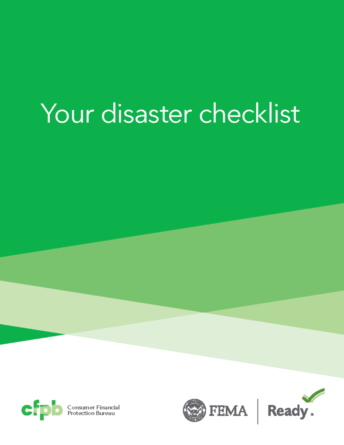 CFPB Disaster Checklist: Essential Financial Preparedness Guide - Studocu