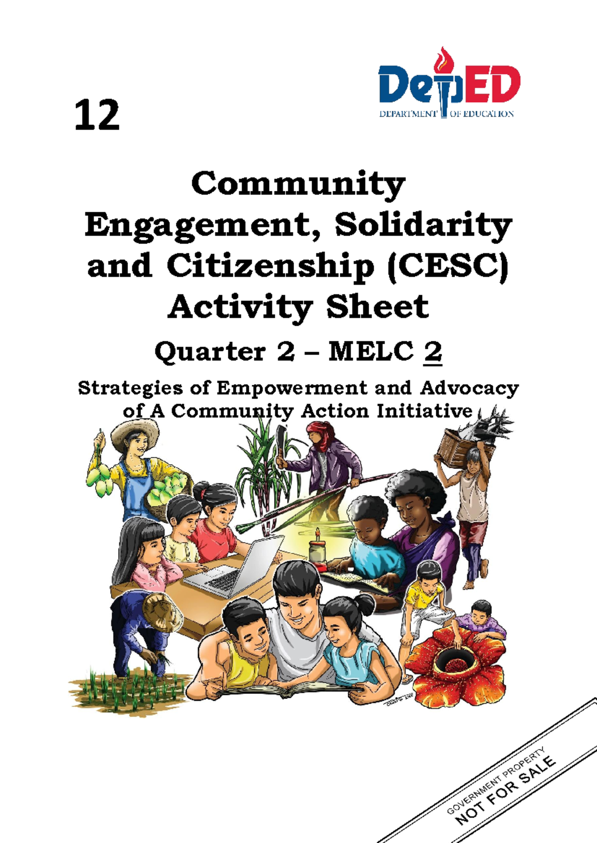 CSC CESC Activity Sheet: Strategies for Empowerment & Advocacy - Studocu