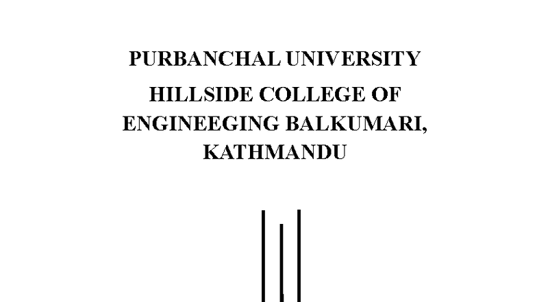 Engineering Drawing I Tutorial - PURBANCHAL UNIVERSITY - Studocu
