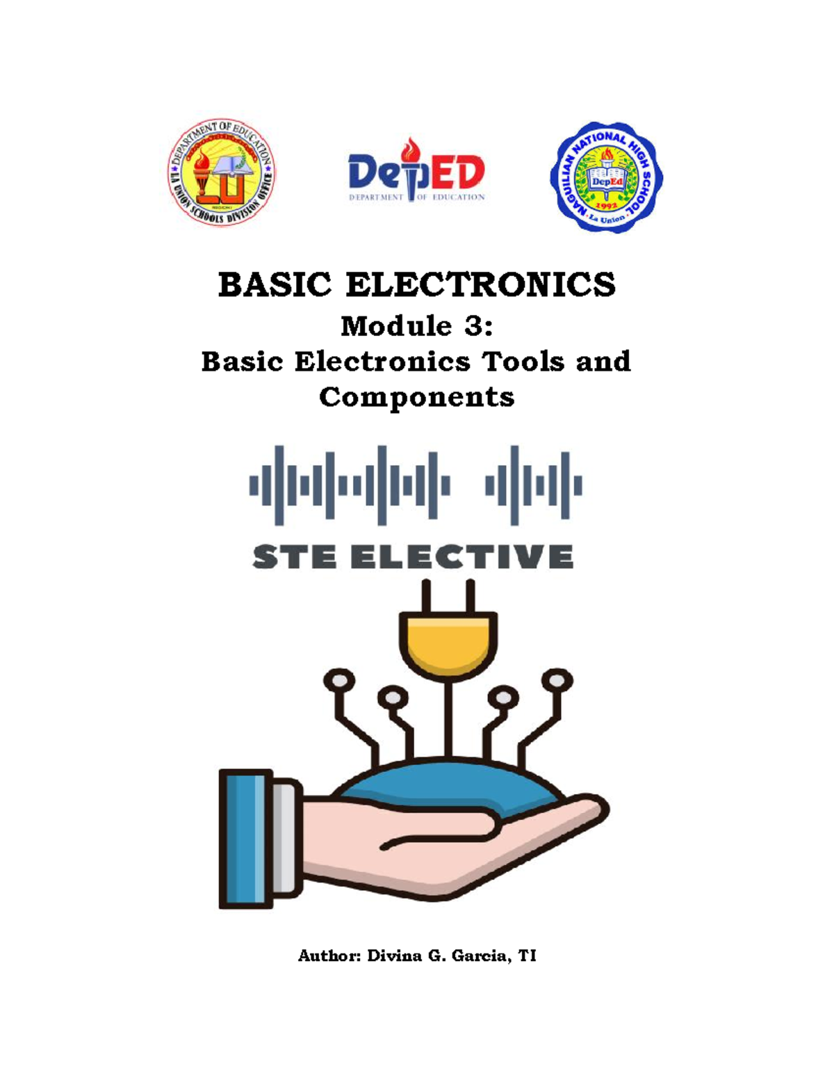 BE-Module-3: Comprehensive Guide to Basic Electronics Tools - Studocu