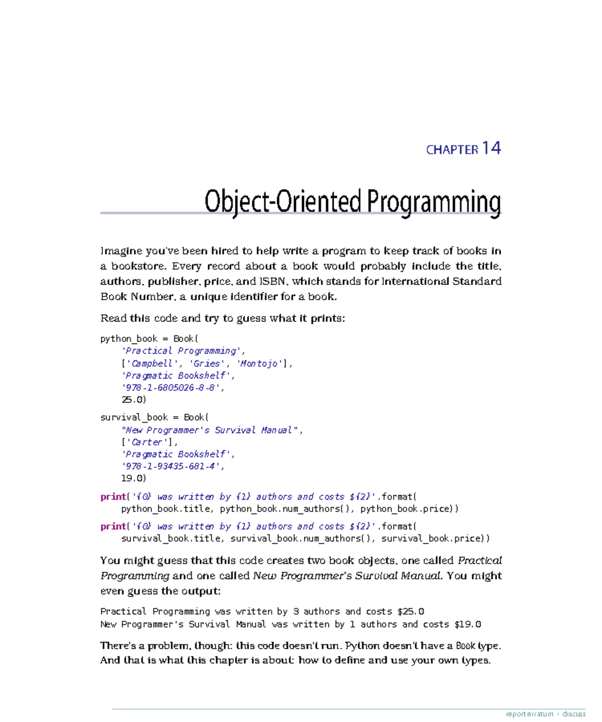 Object-Oriented Programming in Python: Defining and Using Classes ...