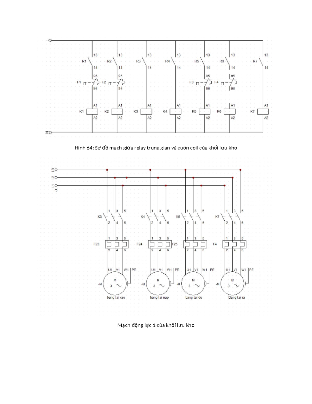Mach dl - dưa - mạch điện tử - Hình 64: Sơ đồ mạch giữa relay trung ...