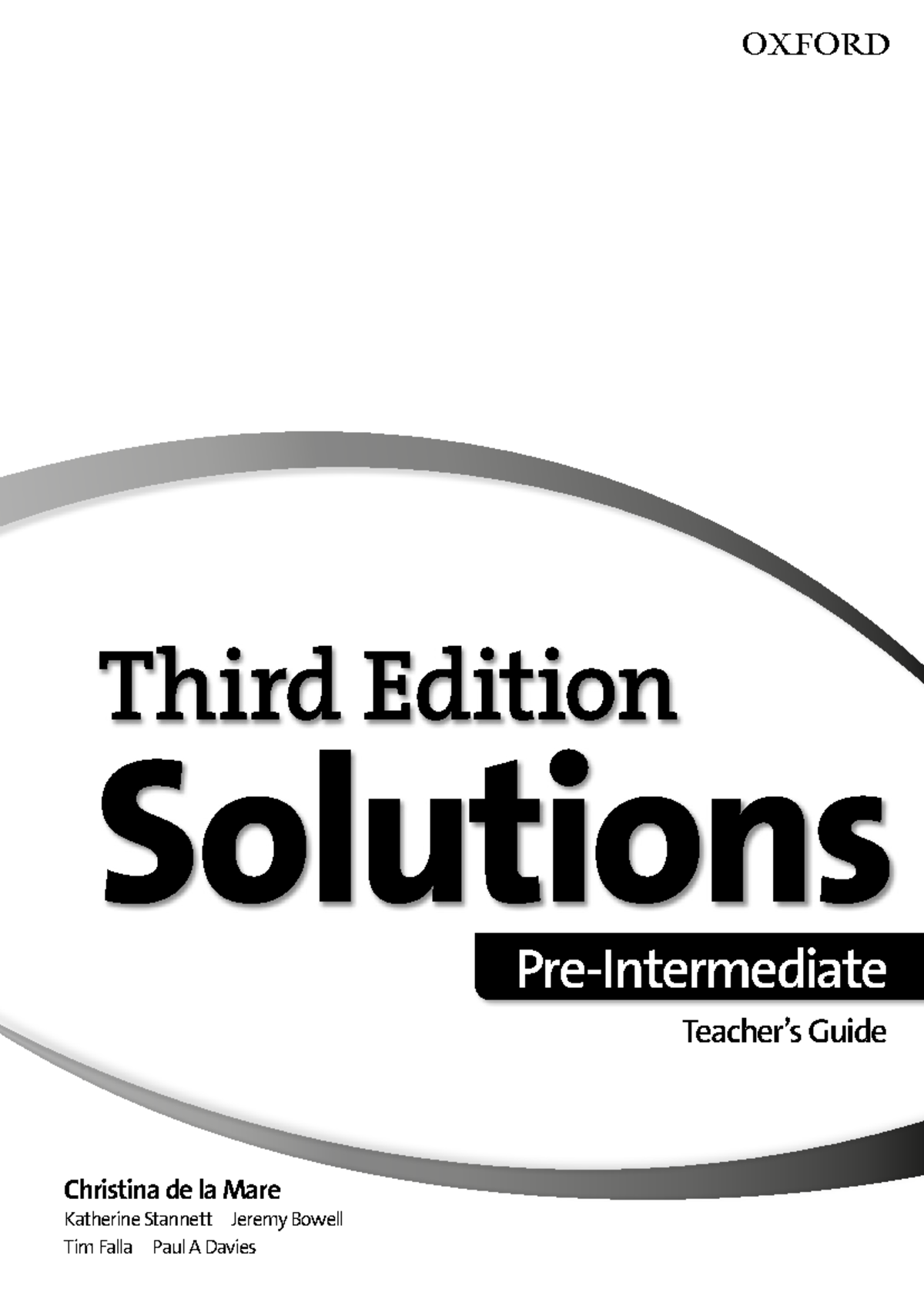Solutions 520932662 3rd Edition Teacher's Guide - Comprehensive ...