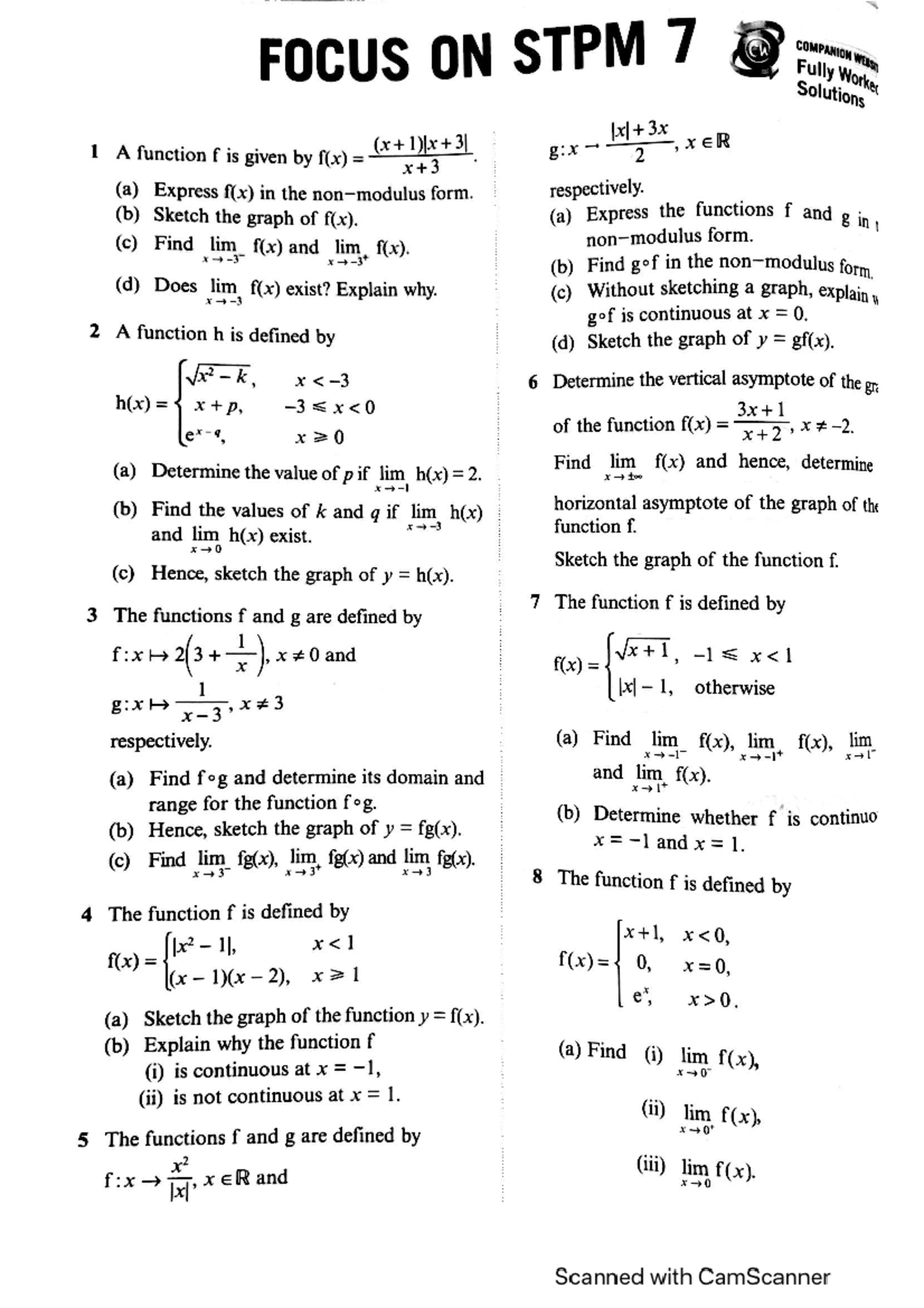 STPM 7 - Focused Bio Study Guide and Notes - Studocu