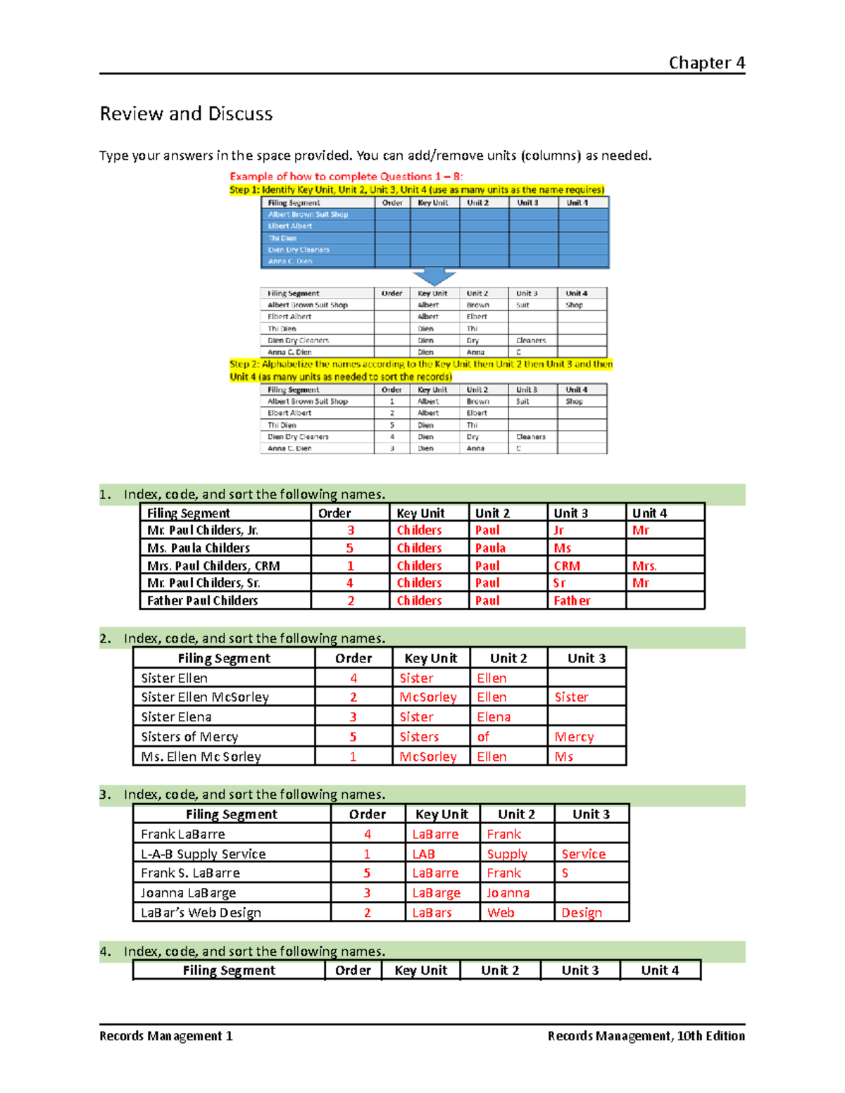 Module 4 Chapter 4 Review & Discussion Questions Guide - Studocu