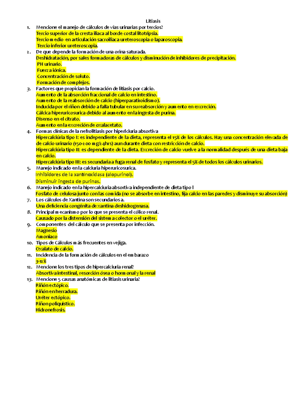 Cap. 12: Obstrucción y Estasis Urinaria - Trastornos Urológicos ...