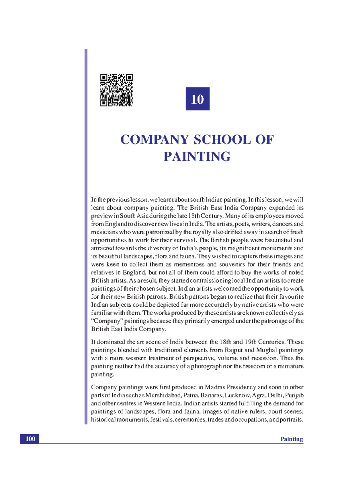 MODULE 2: Historical Appreciation of Company School Painting - Studocu