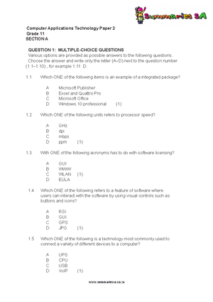 Grade 9 EMS TASK 1 2024 - PRACTICE - ECONOMIC AND MANAGEMENT SCIENCES GRADE 9 ASSIGNMENT 2024 ...