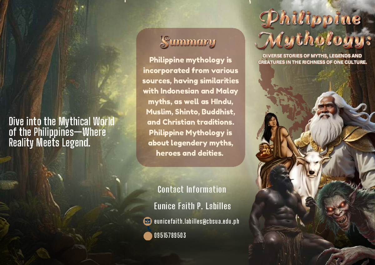 Philippine Mythology: Exploring Legends, Myths & Deities in Culture ...