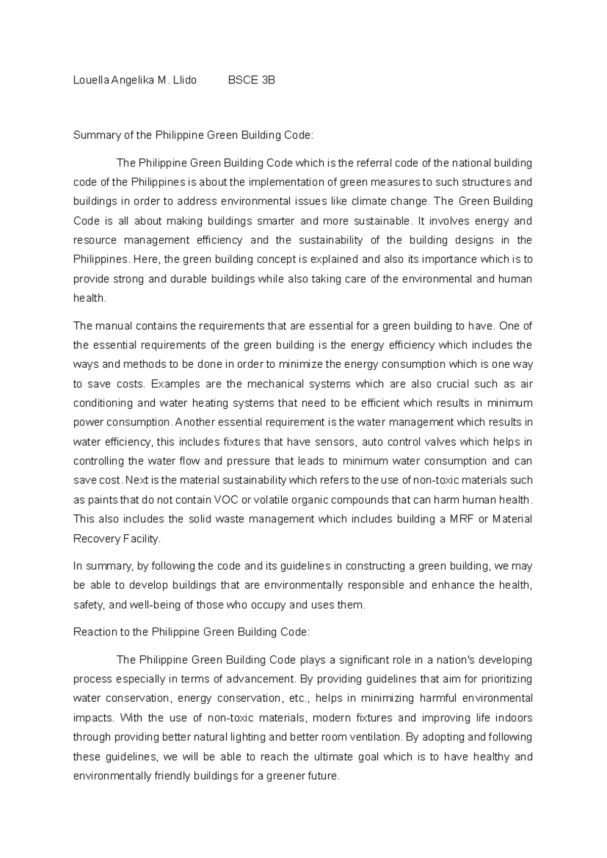 PGBC - Summary of the Philippine Green Building Code and Its Impact ...
